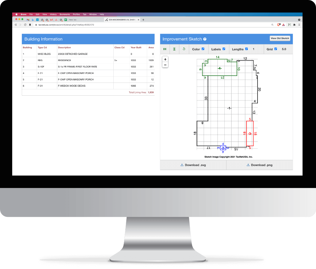 Appraisal Sketch Software | Simple Floor Plan Program | TaxNetUSA